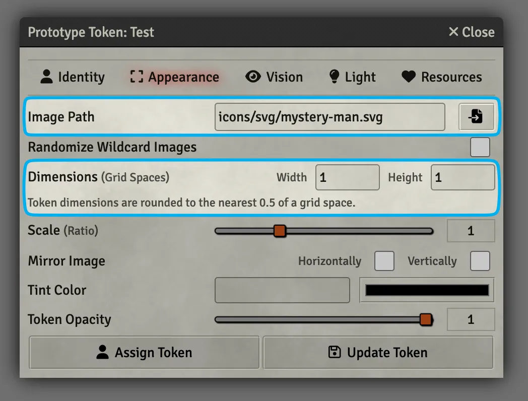 Tokens - Encounter Library
